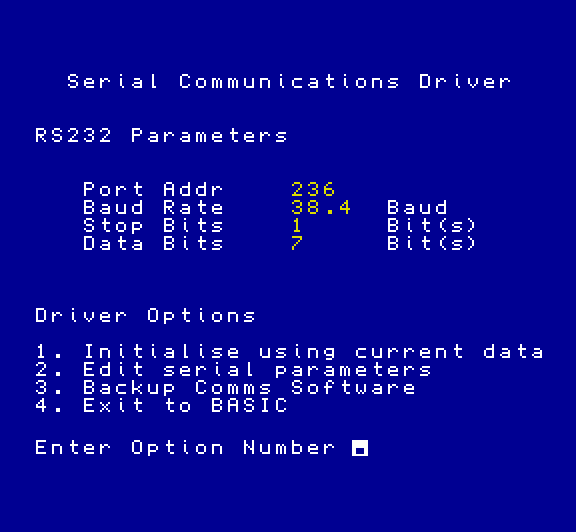 Comms Interface | World of SAM